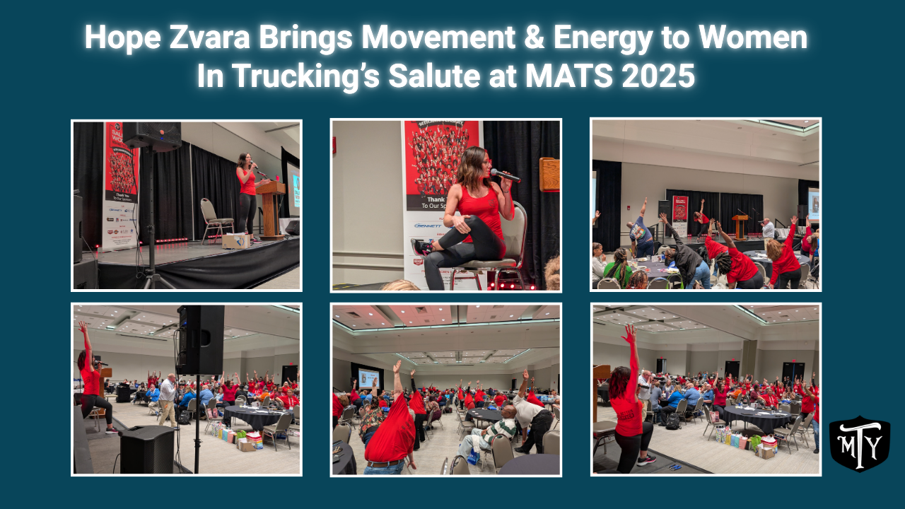 Hope Zvara Brings Movement & Energy to Women In Trucking’s Salute at ...